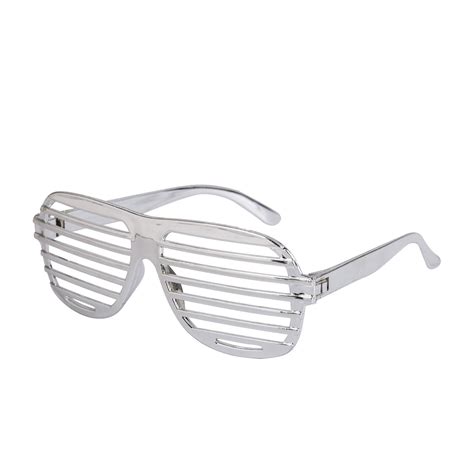 White Shutter Glasses