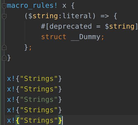 Clash Of Highlights In Macros · Issue 5638 · Intellij Rustintellij Rust · Github
