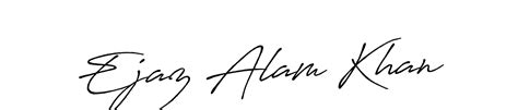 74 Ejaz Alam Khan Name Signature Style Ideas Unique E Signature