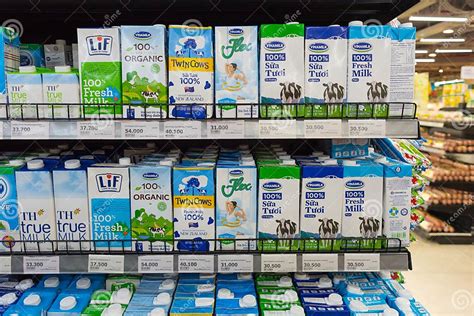 Paquetes De Leche Producidos Por Vinamilk Vinamilk Es La Compañía Más