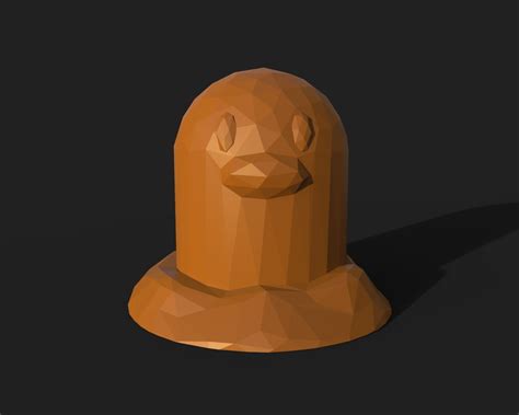 Stl File Diglett 🐉・3d Printer Design To Download・cults