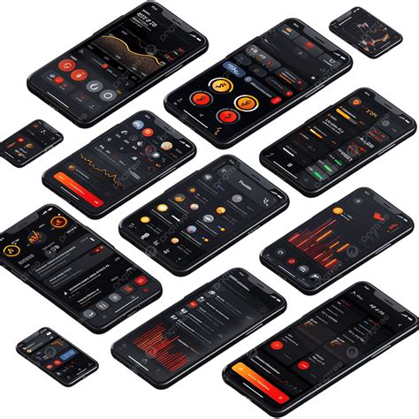 Cryptocurrency Mining Unique Neomorphic Mobile App Design Kit Cryptocurrency Mining