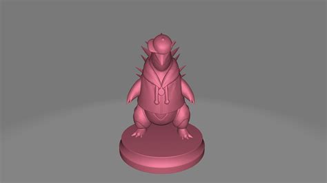 Stl File Pokemontyranitar・3d Print Design To Download・cults