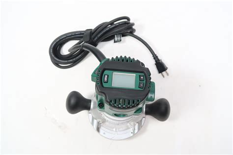 Masterforce 241 0834 2 1 2 Hp Digital Variable Speed Fixed Base Router