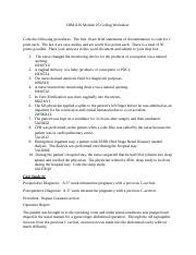 HIM1126 Module 05 Coding Worksheet HIM1126 Module 05 Coding Worksheet