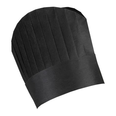 Еднократна готварска шапка Black 25 см 2685820