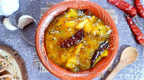 Instant Mango Pickle Quick Easy Mango Chutney Aam Ka Chutney