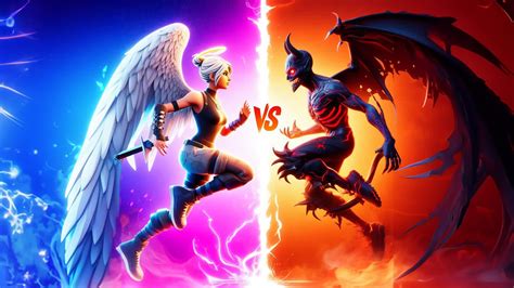 👼angel Vs Demon👿 8156 5004 1318 By Kiby Fortnite Creative Map Code Fortnitegg