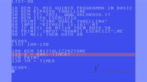 Programming In Basic 5 Rnd Int Timer Amedeo Valoroso