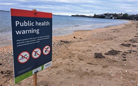 Do Not Swim And High Risk Warnings At Most Auckland Beaches