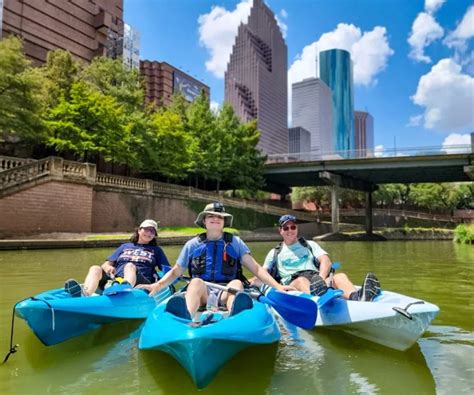 Buffalo Bayou Kayak Tours One Hour Watersports Rental