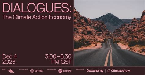Doconomy On Linkedin Dialogues The Climate Action Economy At Cop28