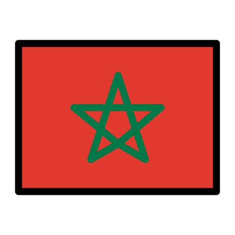 Morocco Generic Outline Color Icon