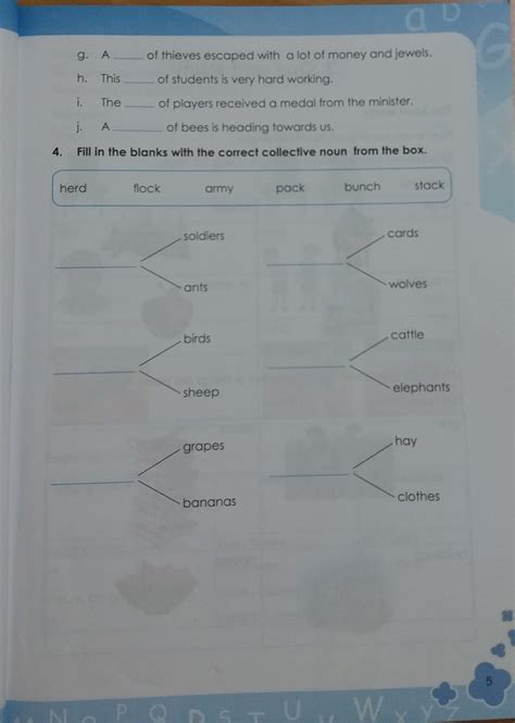 Grade English Grammar Nouns T B