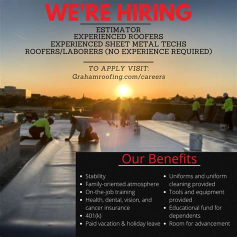 Nowhiring Graham Roofing Inc