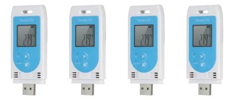 4x Tempu 03 Usb Temperature Humidity Data Logger Reusable Rh Mercadolivre