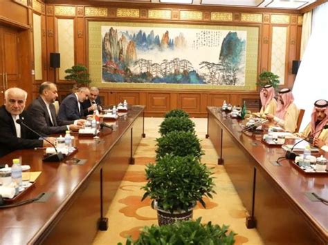 Top Iranian Saudi Envoys Meet In China In Restoration Of Diplomatic
