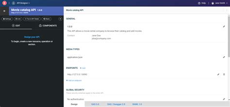 Creating The Api Talend Cloud Api Services Platform Getting Started Guide Help