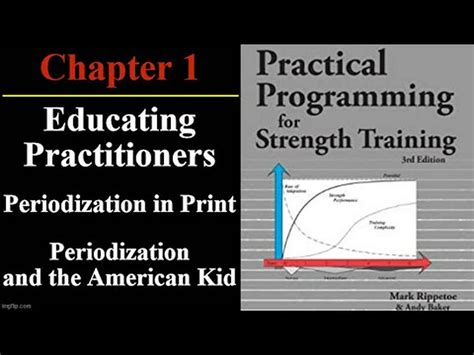 practical programming for strength training chapter 1 educating
