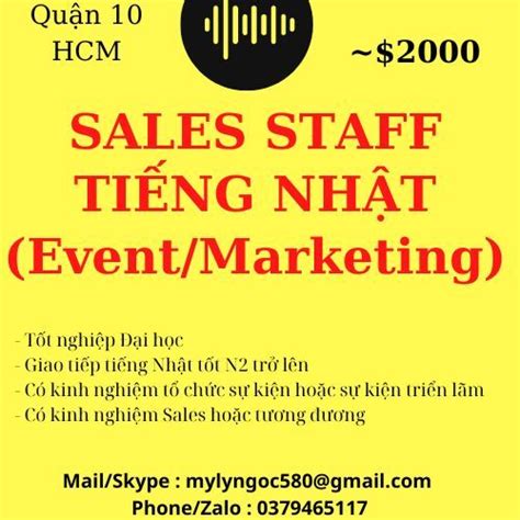 Lý Ngọc Ánh Chloe On Linkedin QuẬn 10hcm Sales Executive TiẾng