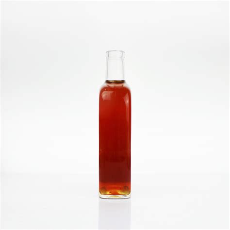 Sample For Free 750ml Clear Cylinder Liquor Glass Bottle With Long Neck