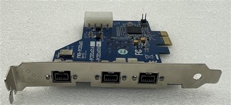 Firewire 800 Fwb Pcie1x21b 3 Port Ohci 1 2 To Pci Express X1 Host Card Novus Ferro Pte Ltd
