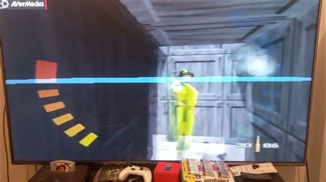 Goldeneye 007 Pal N64 Aztec Secret Agent Stuck Mainframe Glitch Used