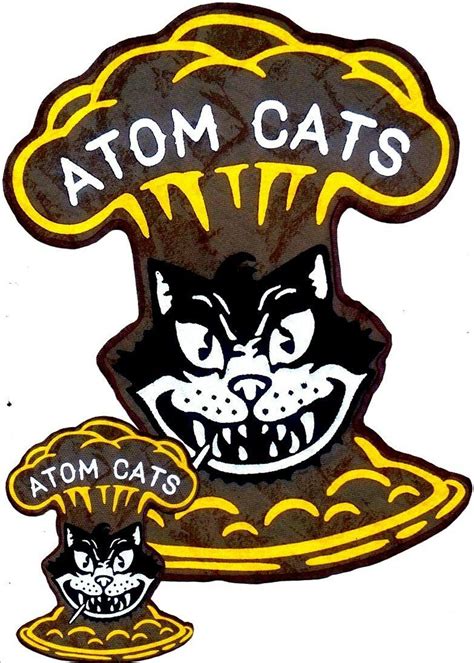 Halloween Fallout 4 Atom Cats Back Patch And 2 Small Front Pocket Arm