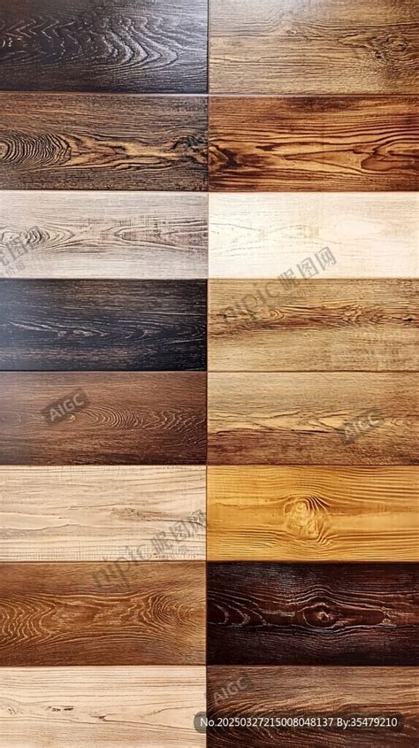 Ai创作图木纹 地板 纹理 材质 颜色 深浅 自然 质感 表面 花纹 实木 复合 仿古 现代 拼接 昵图网