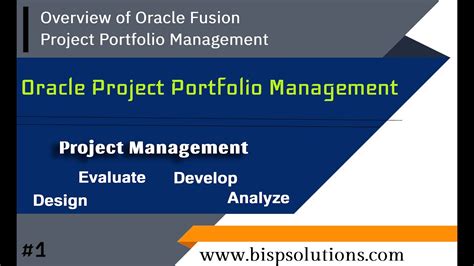 Overview Of Oracle Fusion Project Portfolio Management Getting