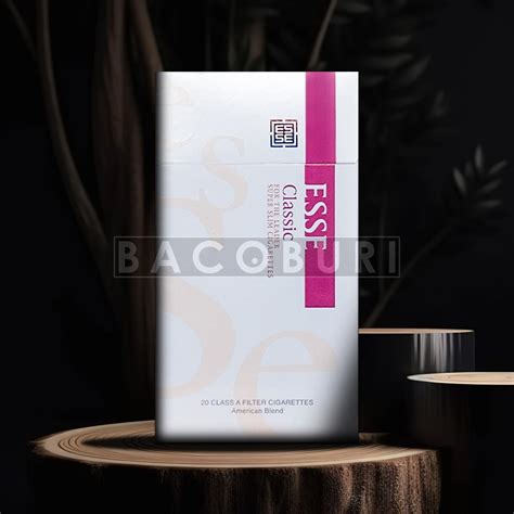 Esse Classic รสไลท์นุ่มกลมกล่อม ก้นกรองชาโคล Bacoburi