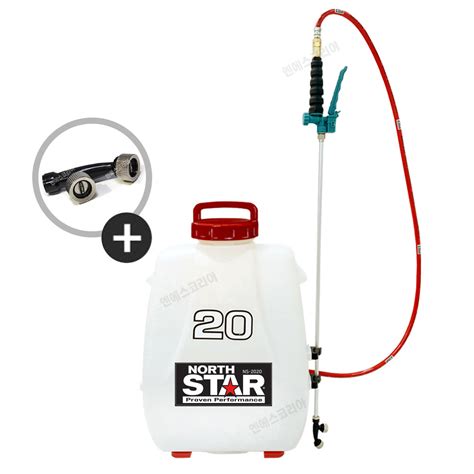 노스스타 고성능 고압 충전분무기 배터리 자동 충전식분무기 방역 소독기