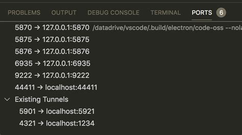 Number In Ports Panel Title Doesnt Update When Removing Ports · Issue