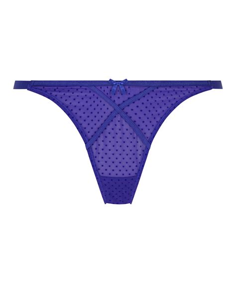Nikki High Leg Thong For £8 Thongs And G Strings Hunkemöller