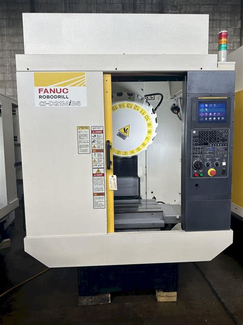 Fanuc Robodrill A D21mib5 Cnc Vertical Machining Center Great