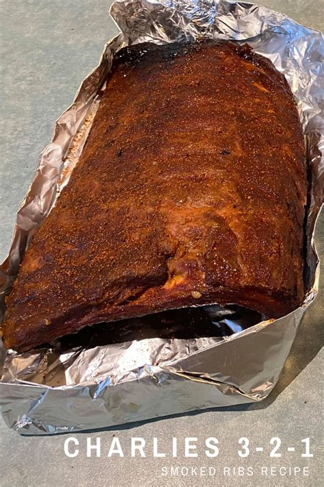 Smoked Rib Recipe The Trusty 3 2 1 Rib Method Recipe Rib Recipes