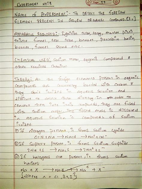 Sagar Niroula NEB CLASS 12 CHEMISTRY PRACTICAL CBSE CLASS 12