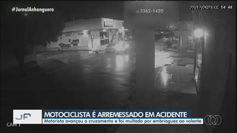 Vídeo Motociclista Fica Ferido Após Ser Atingido Por Motorista De