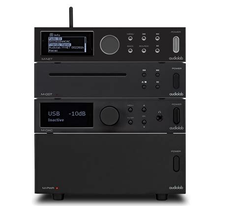 Audiolab M-CDT + M-DAC + M-PWR