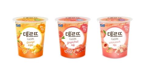 매일유업 디저트 브랜드 데르뜨 과일젤리 선보여
