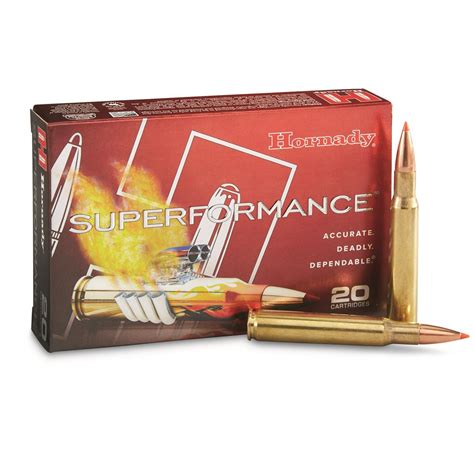 Hornady Superformance 30 06 Springfield Sst 150 Grain 20 Rounds