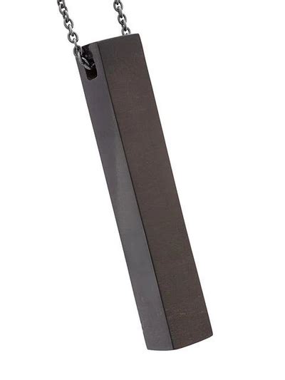Parts Of Four Cuboid Necklace In Black Modesens
