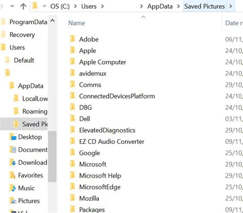 Appdata Folder And Other System Folders Muddled And Moved Solved
