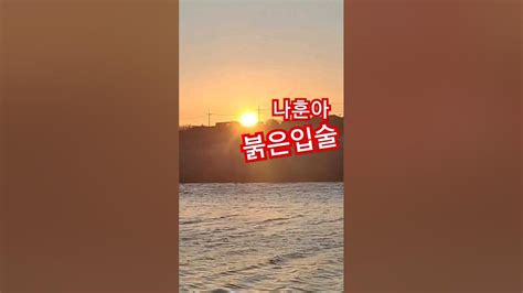 나훈아 붉은입술 Youtube