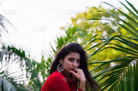 漂亮的印度女孩