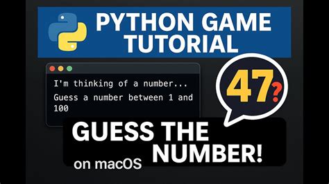 Python Project For Beginners Build A Number Guessing Game Step By