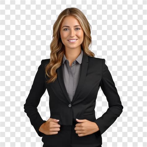 Premium Psd A Businesswoman On Transparency Background Psd