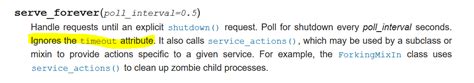 How To Implement Timeout In Baseerverbaserequesthandler