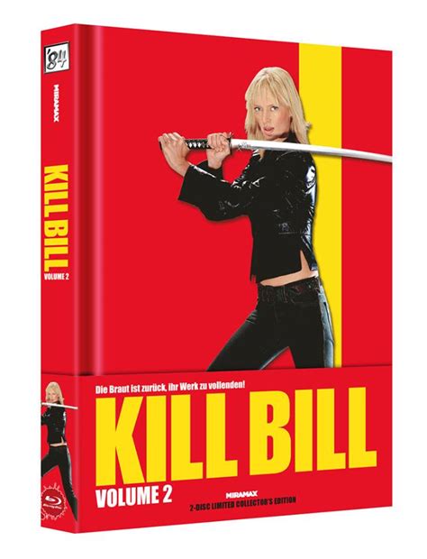 Mediabook Kill Bill Vol 2 Blu Ray Mediabook [germany] Hi Def Ninja Pop Culture Movie