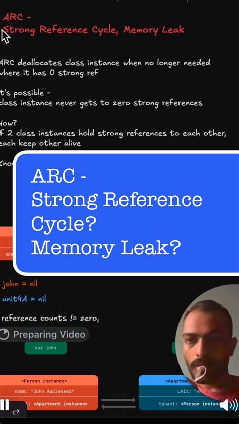 Journeyios Strong Reference Cycle Is Important Concept To